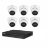 Dahua 8 Channel WizSense AI CCTV Security Kit: 8 Channel WizSense AI NVR, 6 x DaHua 6MP WizSense ...