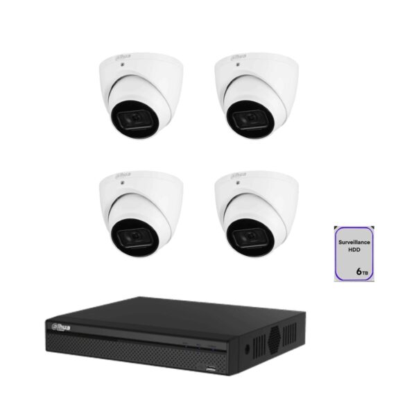DaHua 04 Channel CCTV Kits - Comms Direct
