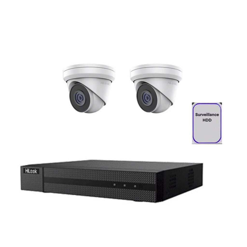 HiLook 04 Channel CCTV Kits - Comms Direct