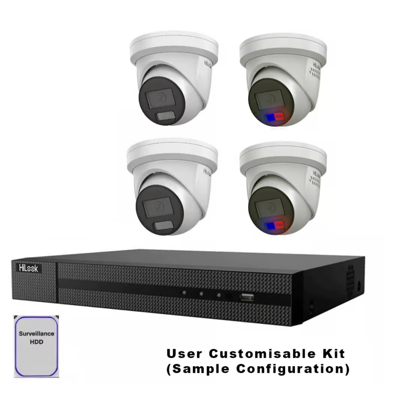 Customise Your HiLook 4 Channel CCTV Kit for Security