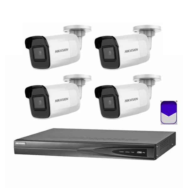 HikVision 04 Channel CCTV Kits - Comms Direct