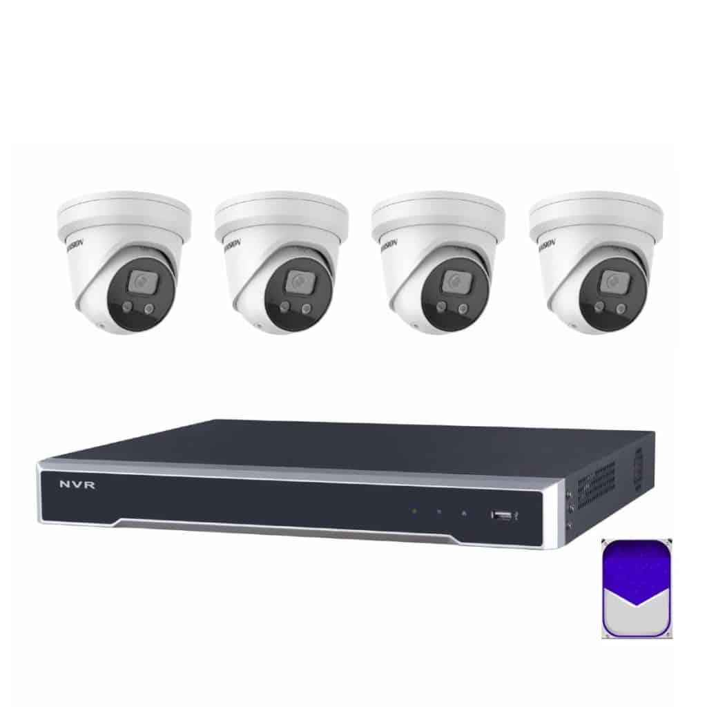 HikVision - 8MP 8Ch CCTV Security Kit - 8 Channel 4K 8 PoE 2 x HDD Bays ...