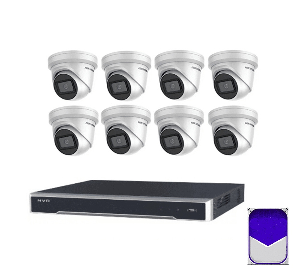 HikVision - 6MP 8Ch CCTV Security Kit - 8 Channel 4K PoE Ultra Series ...