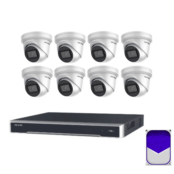 HikVision 08 Channel CCTV Kits - Comms Direct
