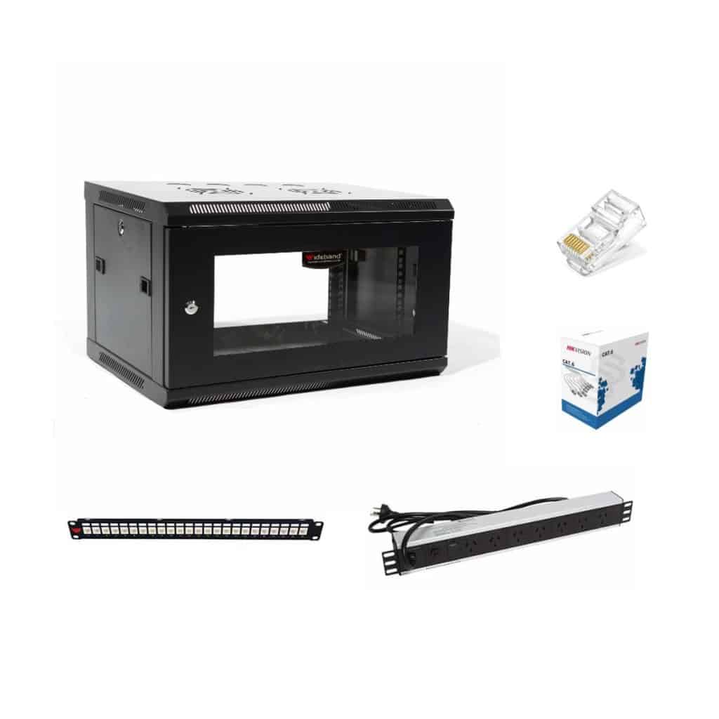 Wideband 4ru Wall Rack Mounting Bracket 19" - CB04WRMBBK | Buy Online ...